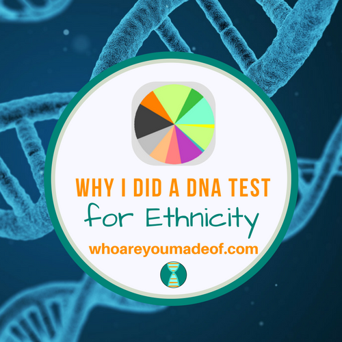 Why I Did a DNA Test for Ethnicity - Who are You Made Of?