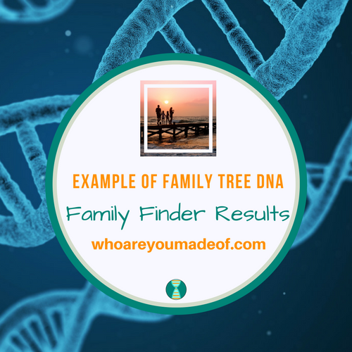 Example of Family Tree DNA Family Finder Results - Who are You Made Of?