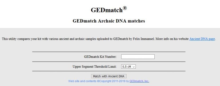 What are Archaic DNA Matches on Gedmatch? - Who are You Made Of?