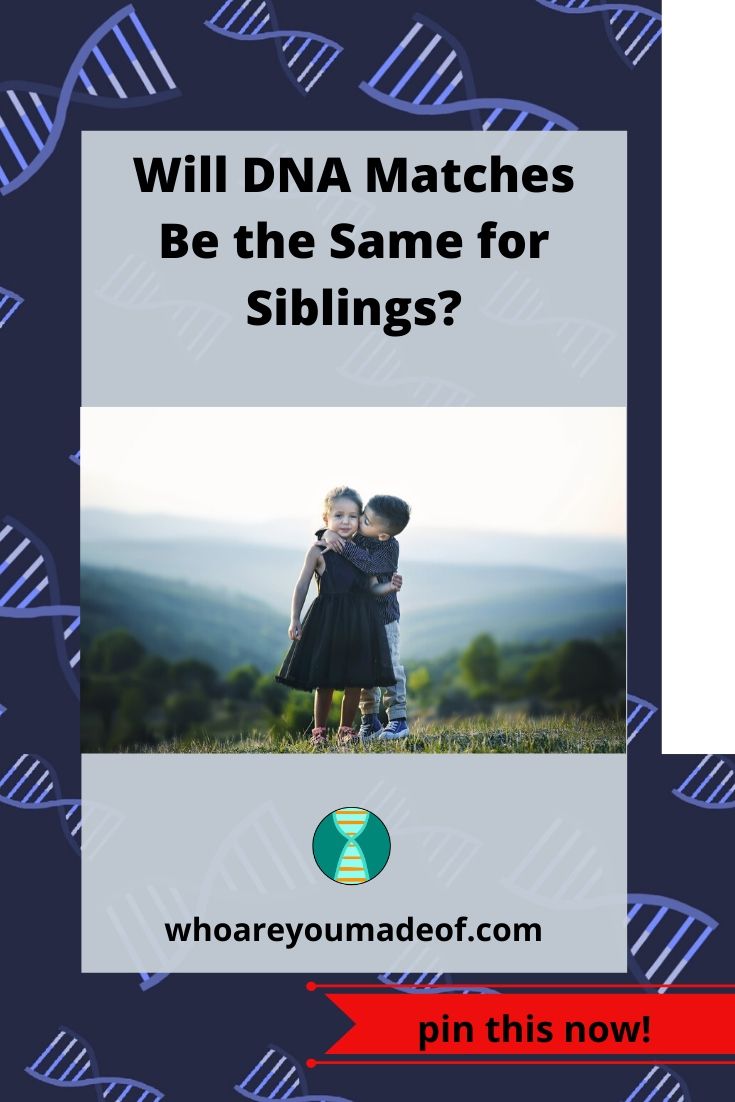 Will DNA Matches Be the Same for Siblings? - Who are You Made Of?