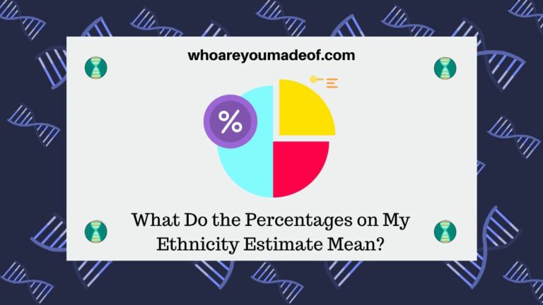 What Do the Percentages on My Ethnicity Estimate Mean? - Who are You ...