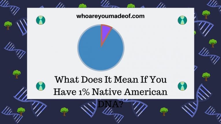 What Does It Mean If You Have 1% Native American DNA? - Who are You ...