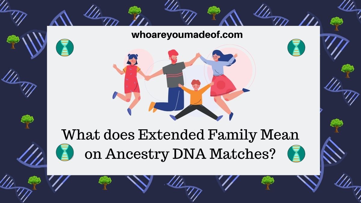 What does Extended Family Mean on Ancestry DNA Matches? - Who are You ... What does Extended Family Mean on Ancestry DNA Matches? - Who are You ...