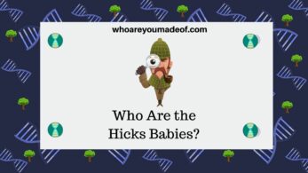 Who Are the Hicks Babies? - Who are You Made Of?