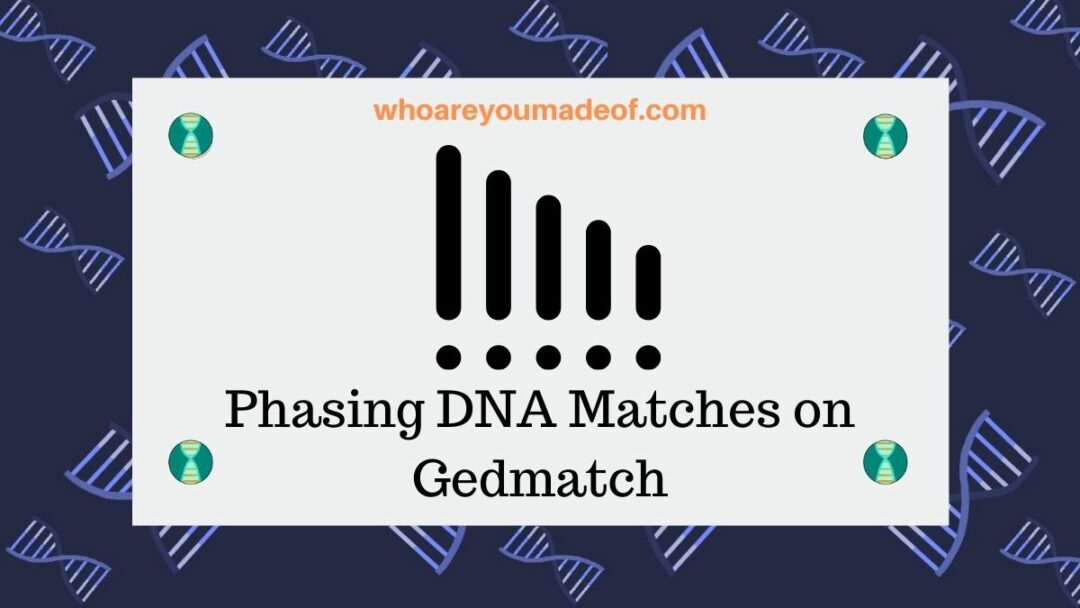 Phasing DNA Matches on Gedmatch: Paternal and Maternal Matches - Who ...