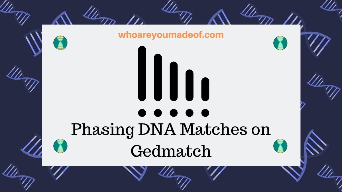 Phasing DNA Matches on Gedmatch: Paternal and Maternal Matches - Who ...