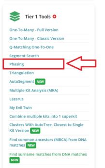 Phasing DNA Matches on Gedmatch: Paternal and Maternal Matches - Who ...