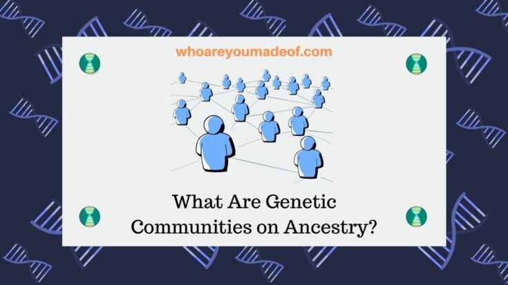 What Are DNA Communities on Ancestry? - Who are You Made Of?