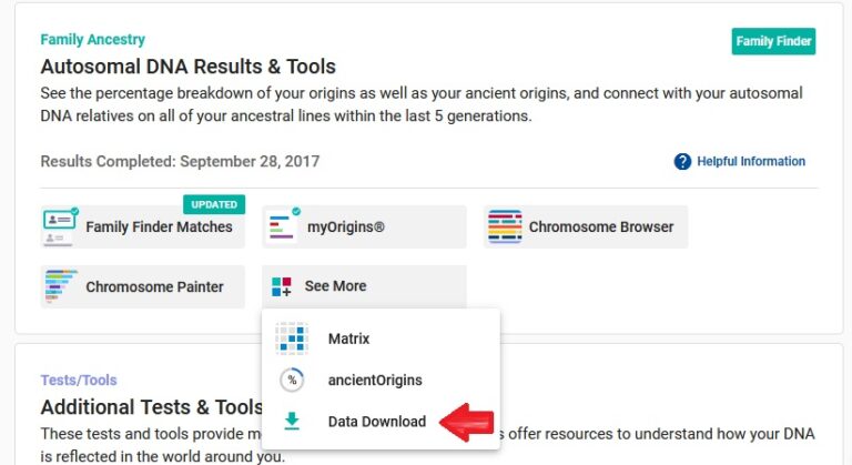 How to Download Raw DNA Data on Family Tree DNA - Who are You Made Of?