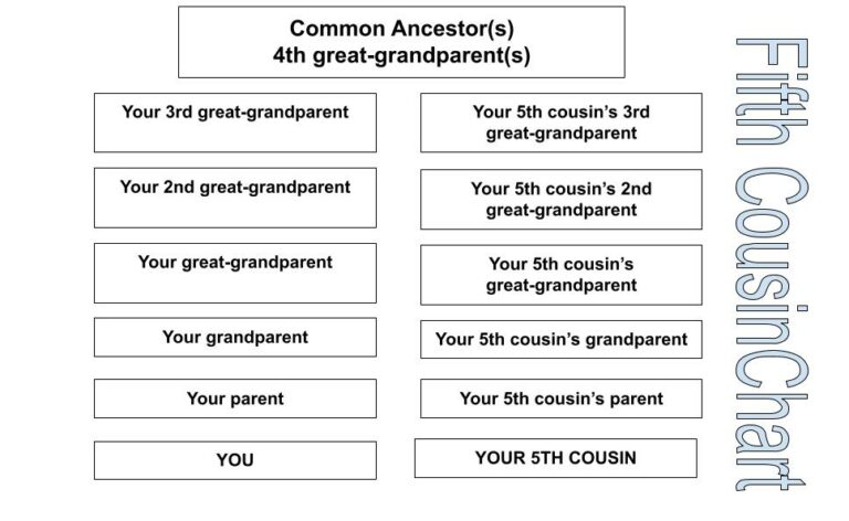 What is a Fifth Cousin? - Who are You Made Of?