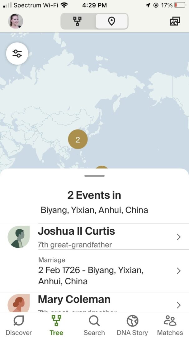 How to See a Map of People Who Are In Your Ancestry Family Tree - Who ...