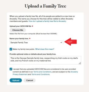 How to Upload Family Tree to Ancestry - Who are You Made Of?