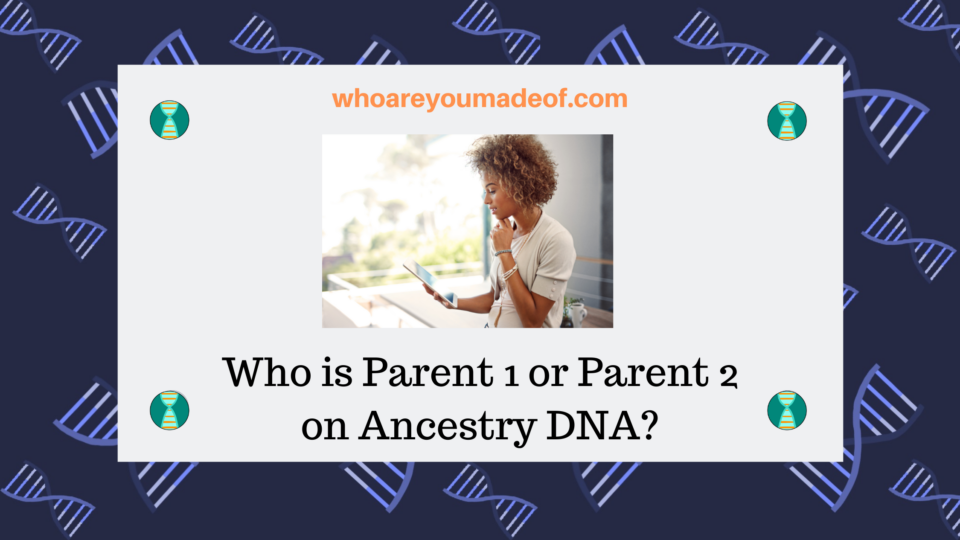 Who is Parent 1 or Parent 2 on Ancestry DNA? - Who are You Made Of?