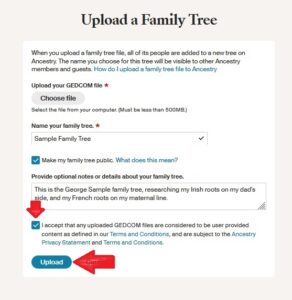 How to Upload Family Tree to Ancestry - Who are You Made Of?