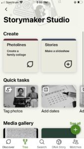 What is the Storymaker Studio on Ancestry? - Who are You Made Of?