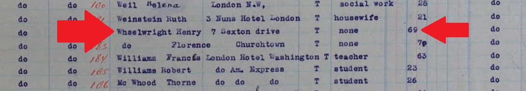 What Can You Learn From Passenger Lists? - Who are You Made Of?