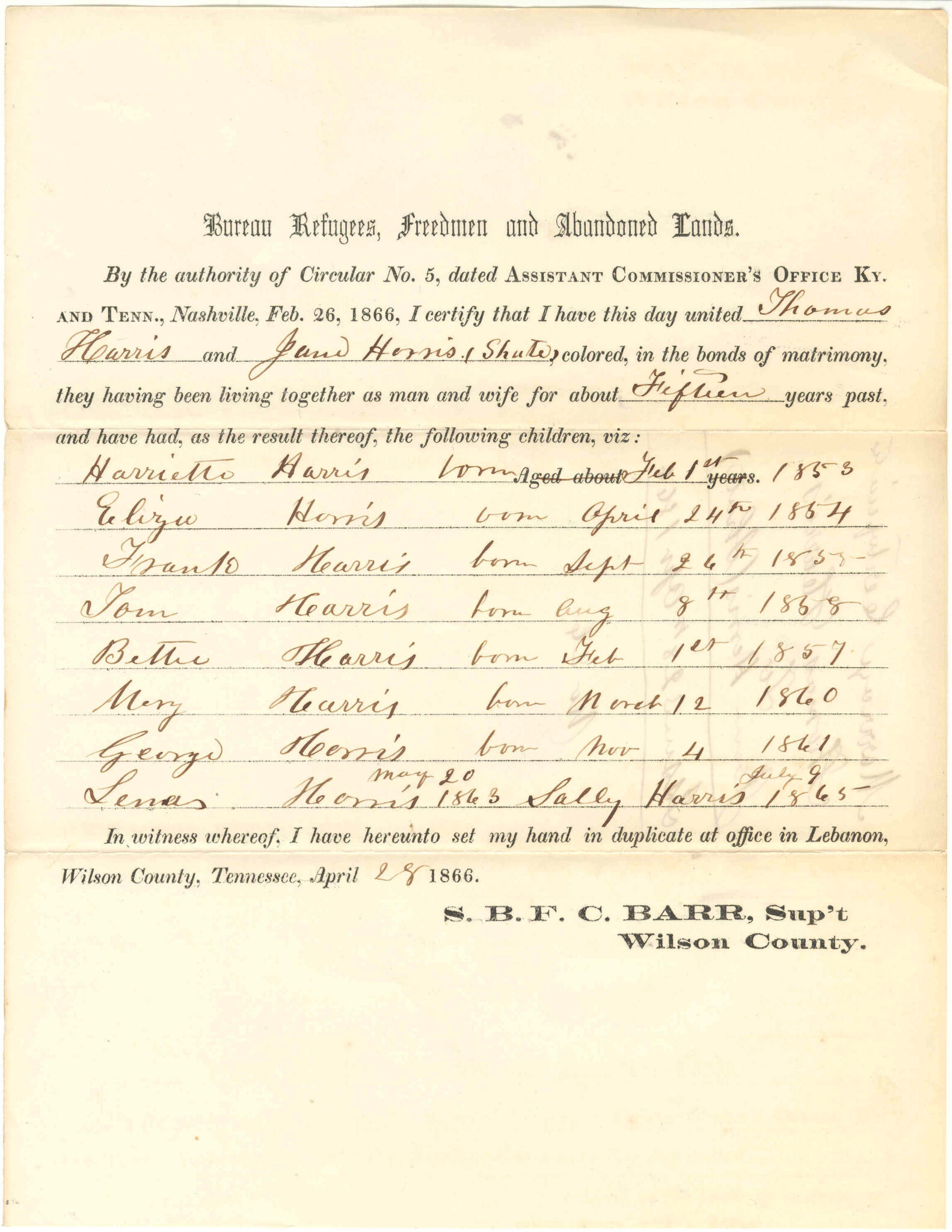 What are Freedmen's Bureau Records? - Who are You Made Of?